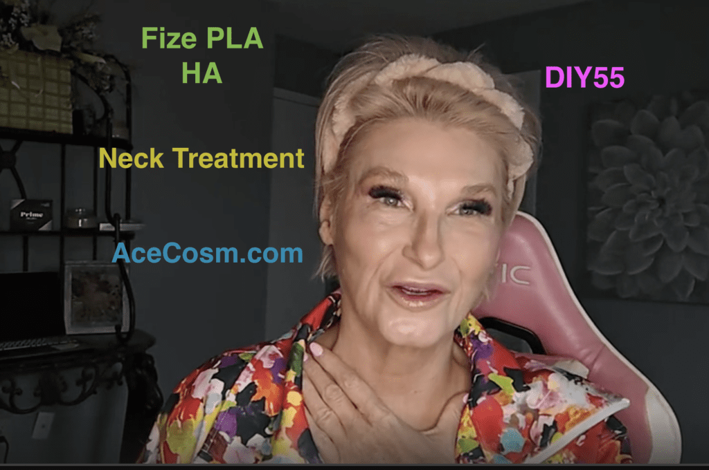 Neck Treatment with Fize PLA HA - DIY55